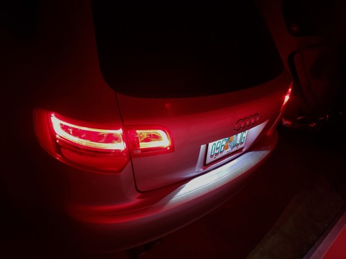 Audi Original LED Number Plate Lights Set of 2 4h0943021 4h0943022 for ...