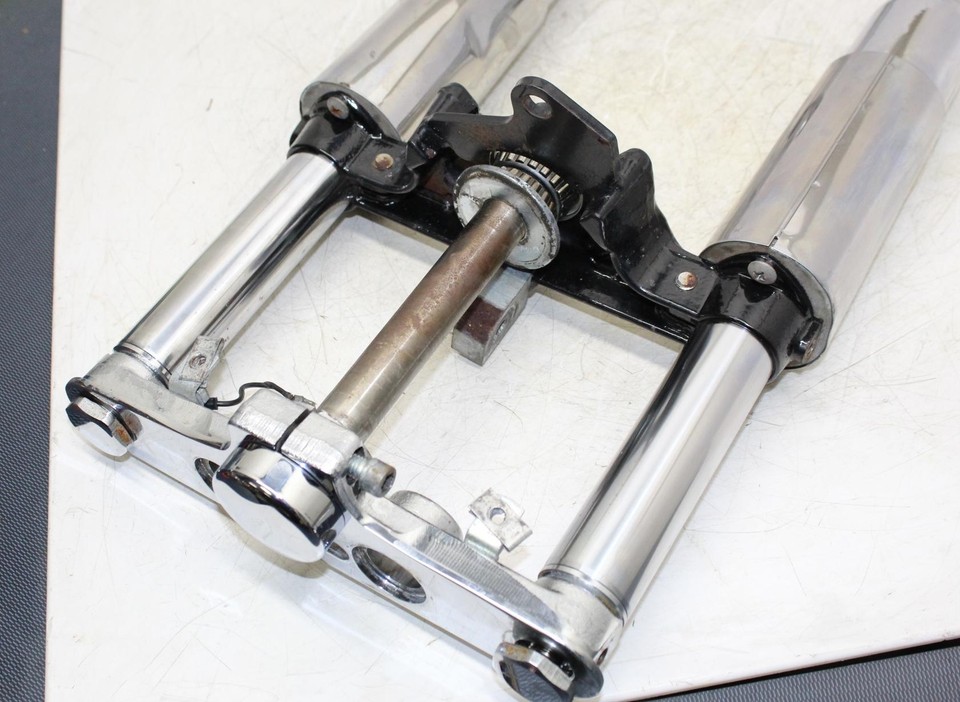 1989 Harley-davidson Heritage Softail Classic Flstc Front Forks Shock ...