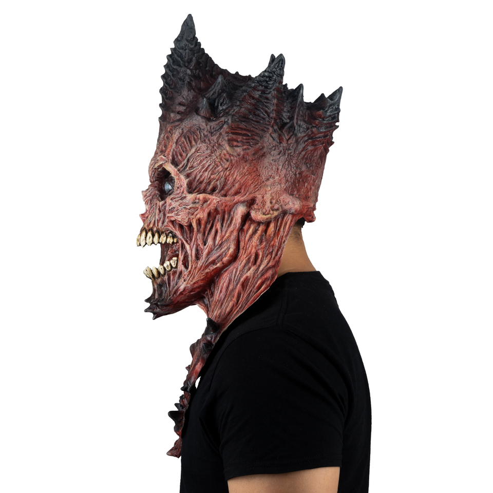 Ghoulish Productions King Reaper Flesh Latex Face Mask Horror Halloween ...