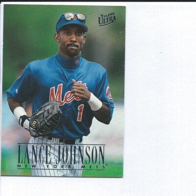 1996 Lance Johnson Fleer Ultra Card New York Mets #513 | eBay