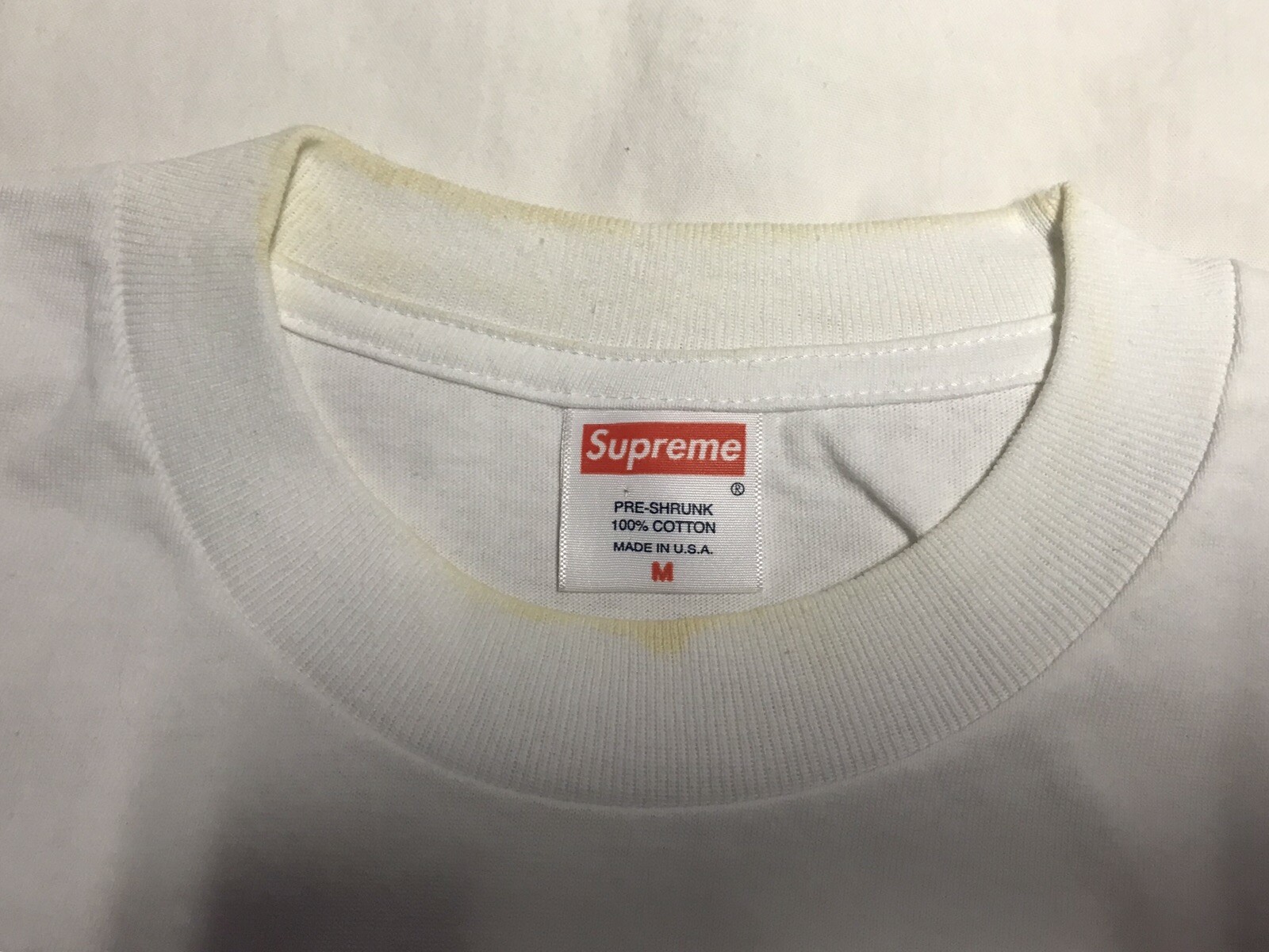 Supreme JFK Tee Shirt White Medium M Rare FW 2008 | eBay