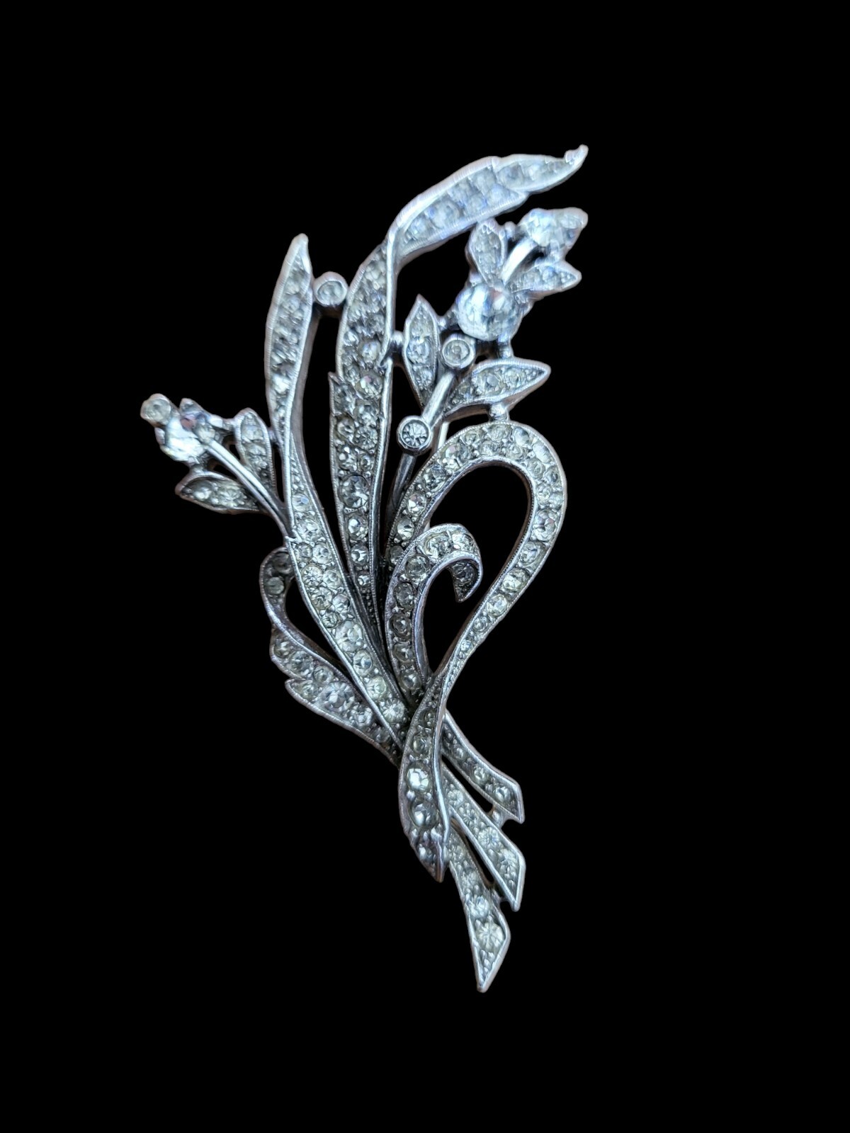 Vintage TRIFARI Brooch Alfred Spaney Floral-Spray Patent #129319 Book ...