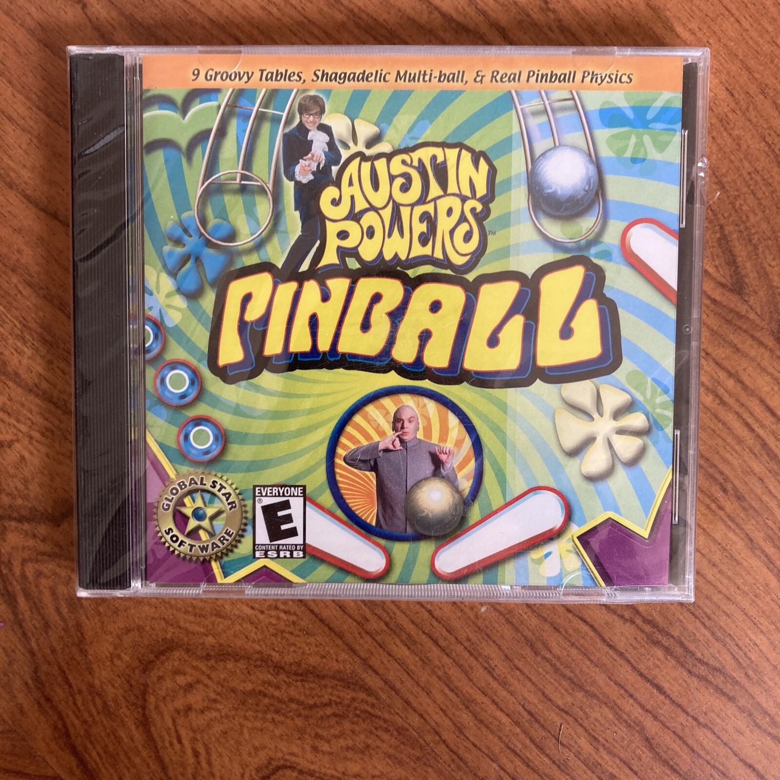 Austin Powers Pinball PC CD 9 Groovy Tables Shagadelic Multi-Ball ...