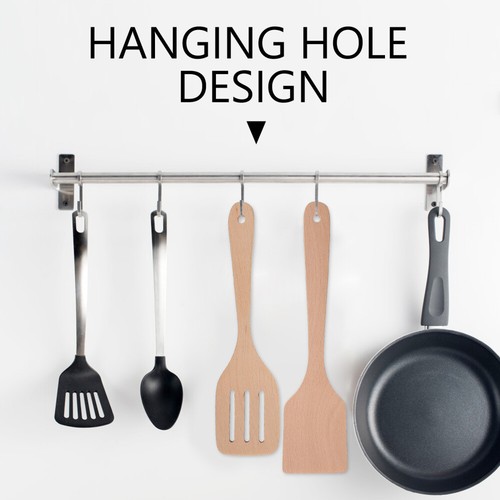 2 Pcs Wooden Cooking Spatula Long Shovel Spatulas for Kitchen Use ...