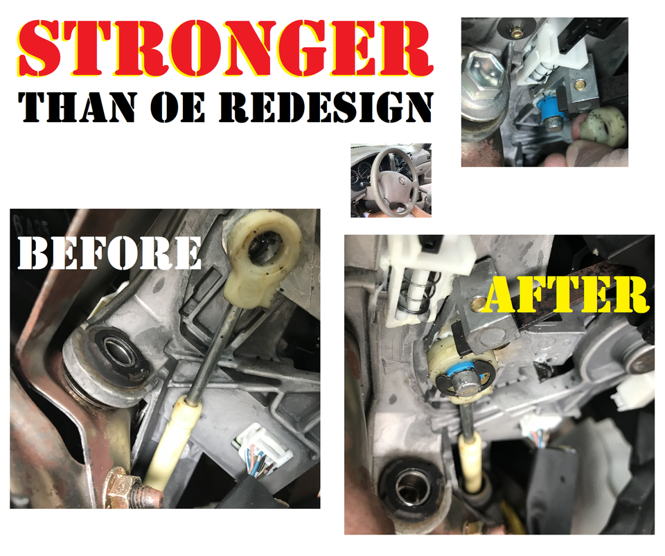 For Lexus RX300 3.0L Upgraded Auto Shifter Bushing Cable Repair Kit ...