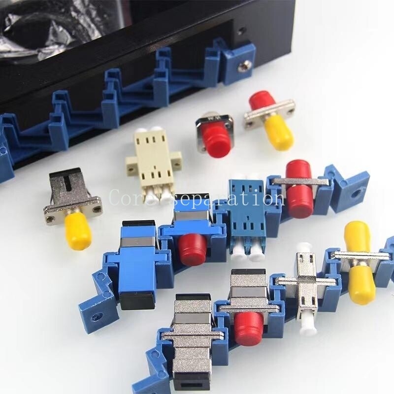 Fiber Optic Terminal Box 4 Core LC/SC/FC/ST UPC SM adapter 4 Port Patch ...