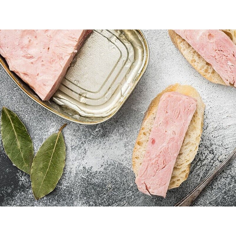 12 Pack Bristol Cooked Canned Ham 16oz Smoke Flavor Picnic Sandwich ...