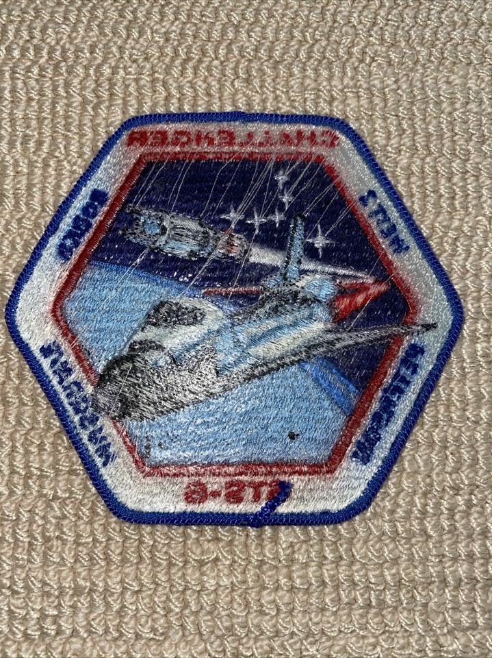 VINTAGE STS-6 Challenger NASA SPACE SHUTTLE Mission PATCH | eBay