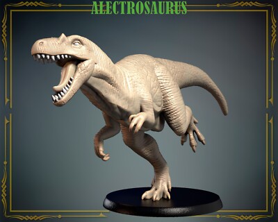 Alectrosaurus | 3DIPStudios | Dinosaur Vol. 3 | Miniature | 32mm | eBay