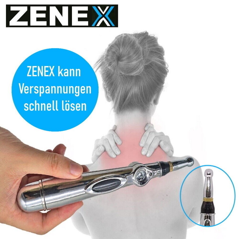 ZENEX Electric Acupuncture Pen Pulse ACP Electro Stimulation Massage ...