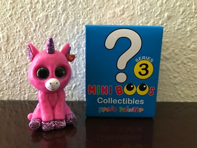 **Bubblegum** ~ Ty Beanie Mini Boo~ Series 3 ~ The Unicorn ~ Mint ...
