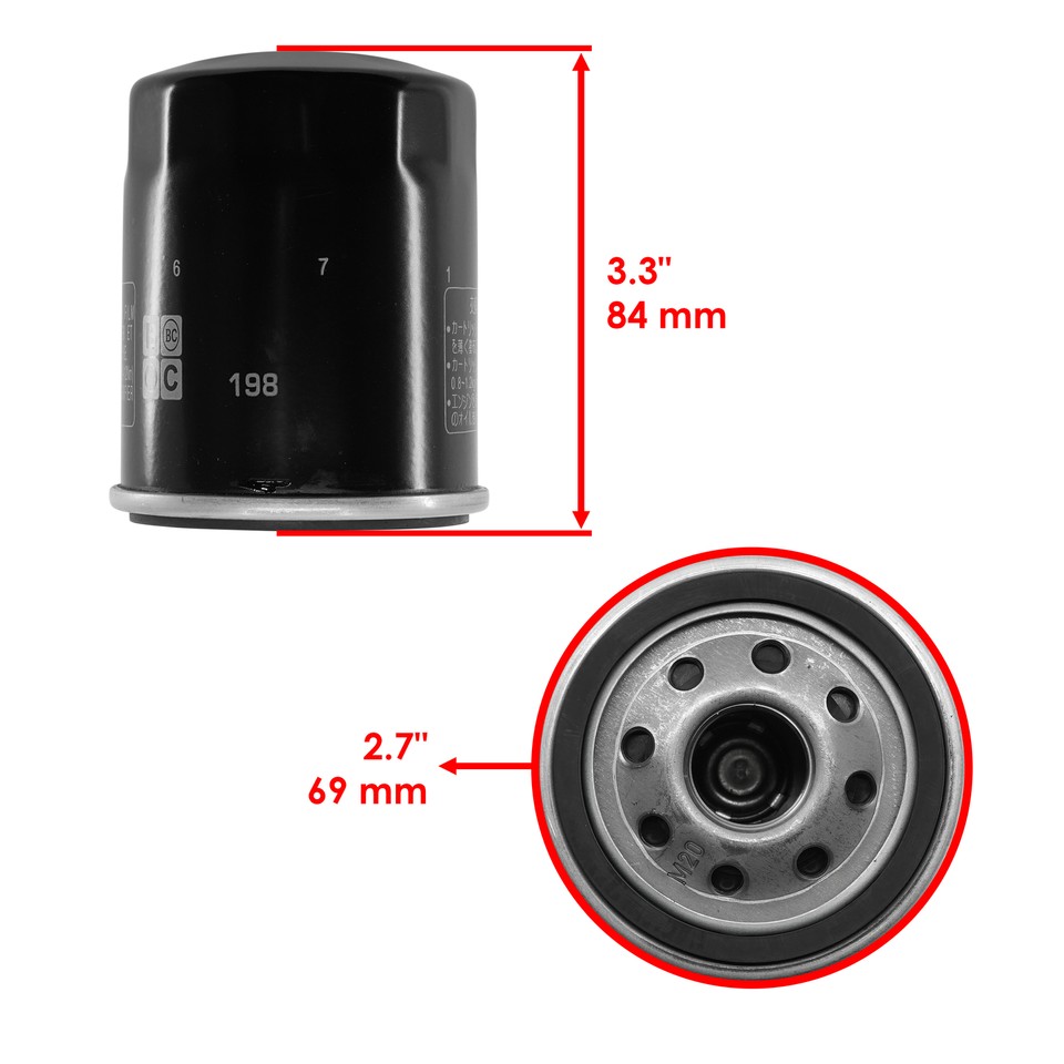 Caltric 7082265 Air & Oil Filters For Polaris Ranger XP 1000 2018-2022 ...