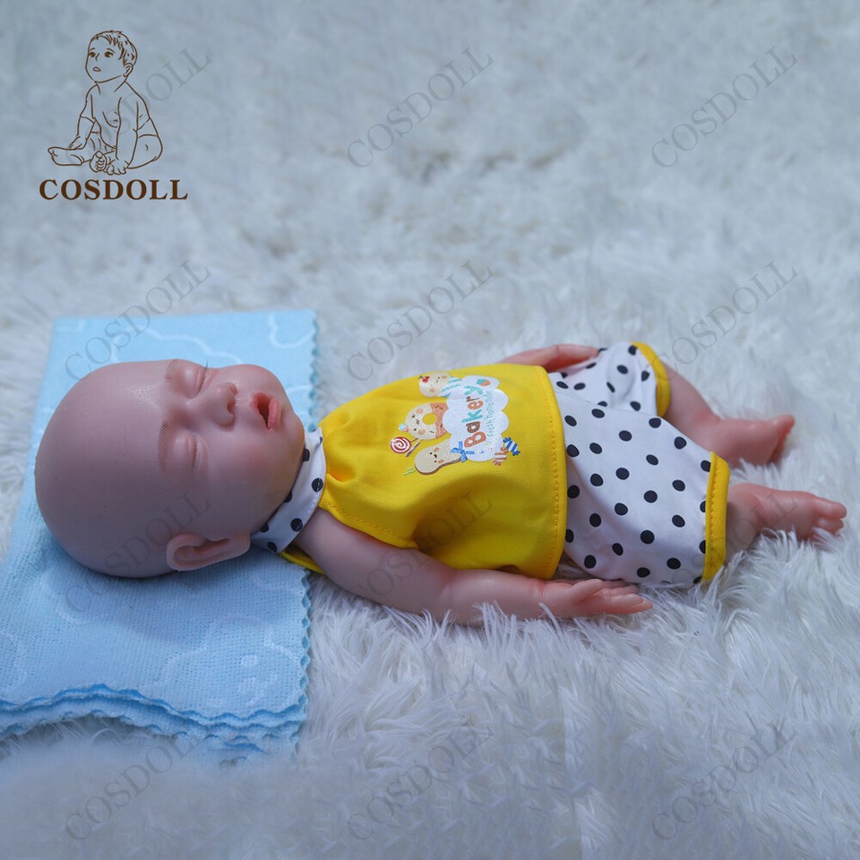 COSDOLL 14.9" Full Body Silicone Boy Doll with Drink-Wet System Reborn ...