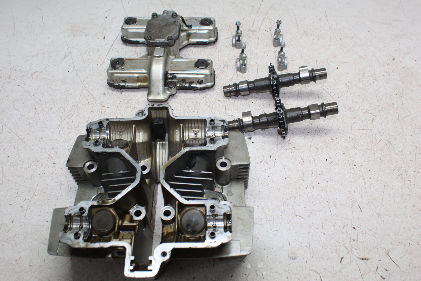 2006 SUZUKI GS500F ENGINE TOP END CYLINDER HEAD | eBay