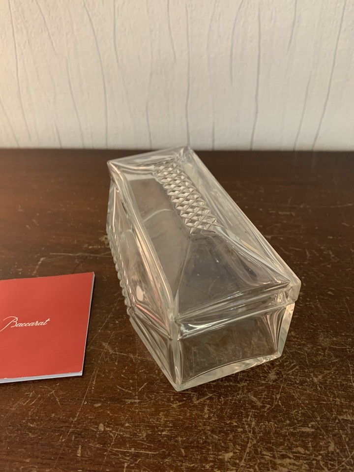 Baccarat Crystal Rectangular Box | eBay