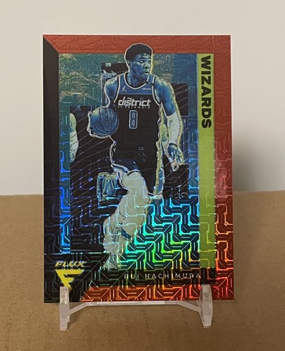 2020-21 Panini Flux - Rui Hachimura #175 Red Mojo Prizm /49 for sale ...