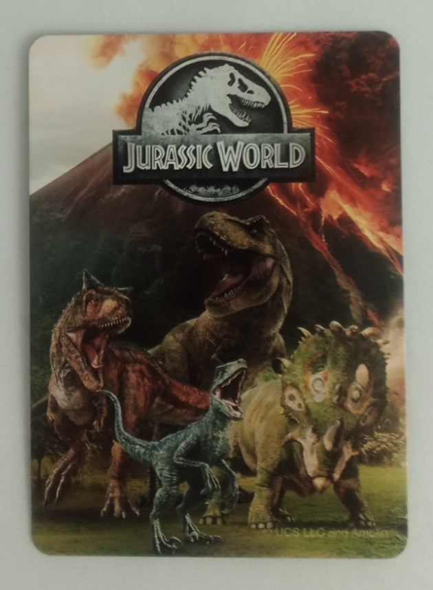 Aquarius Jurassic World Playing Card Queen Diamonds | eBay