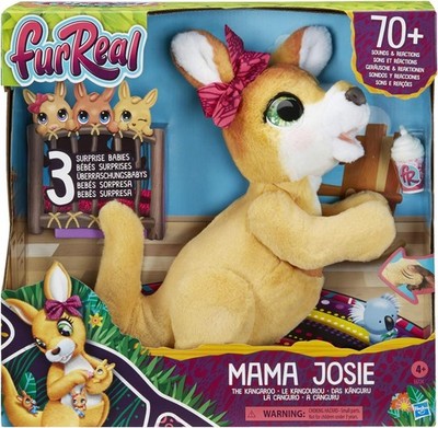 furReal Mama Josie the Kangaroo Interactive Pet Toy Ages 4+ | eBay