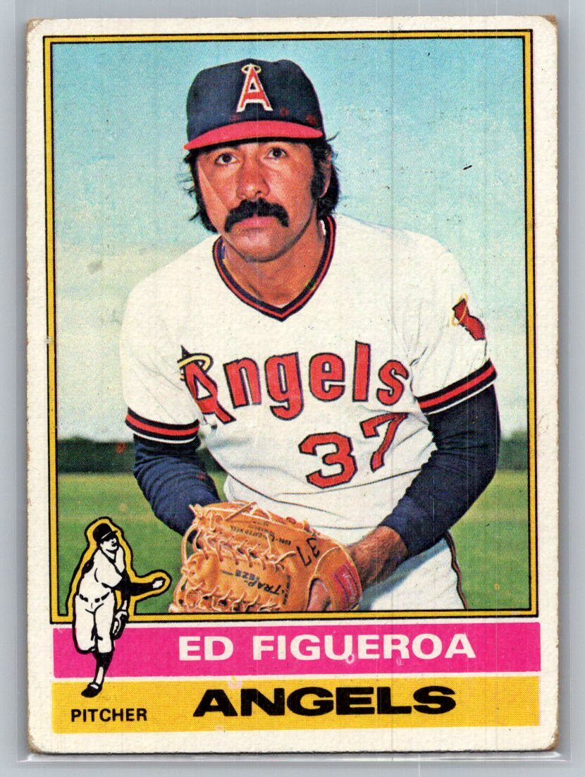 1976 Topps Vintage #27 Ed Figueroa California Angels Baseball Card | eBay