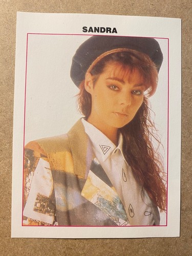 SANDRA, VINTAGE 1990 TRADING ROOKIE CARD, COLLECTOR (JT29) | eBay