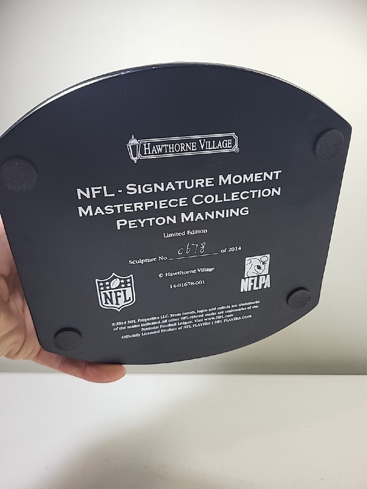 Hawthorne Village NFL Signature Moment Peyton Manning Denver Broncos ...