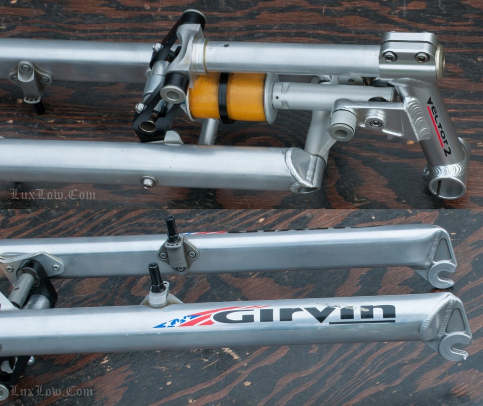 Vintage Old School Girvin MTB Suspension FORK Vector 2 ProFlex 755 ...