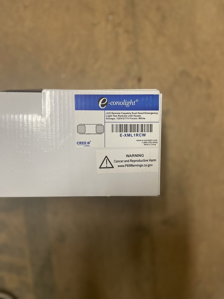 Remote Capable Emergency Light