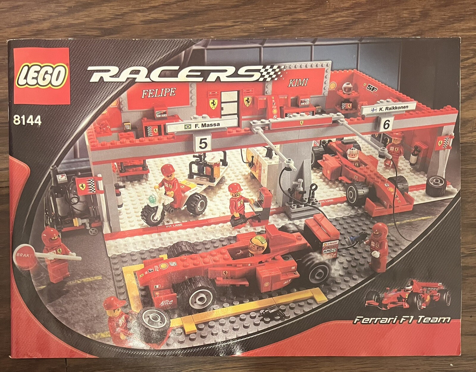 LEGO® Racers 8144-2 Ferrari 248 F1 team (Raikkonen edition) | eBay