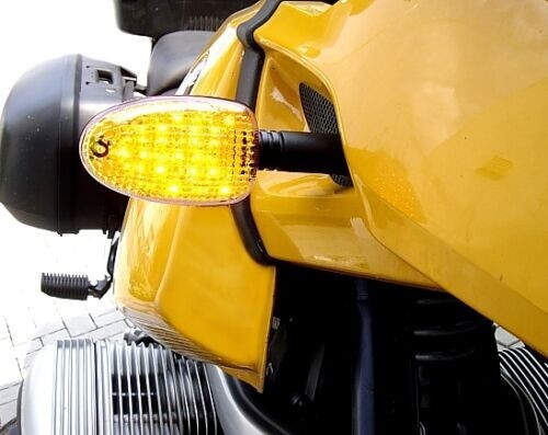 weisse LED Blinker BMW R 850 R 1100 R R 1150 R und GS clear LED signals ...
