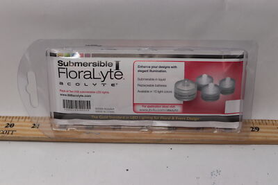 (10-Pk) Acolyte Submersible Floralyte White | eBay