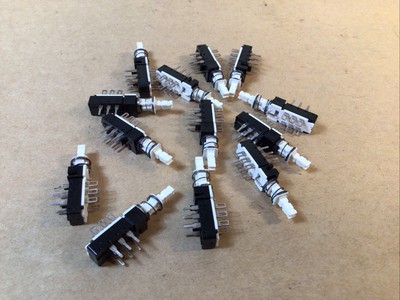 13 Pieces - ITT SCHADOW 51291 PUSH BUTTON SWITCH SILVER CONTACTS NEW | eBay