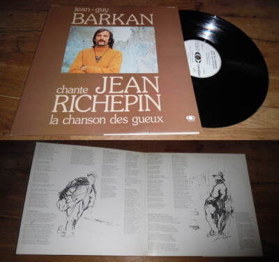 Jean-Guy Barkan – Chante Jean Richepin LP ORG French Pop Disques Du ...