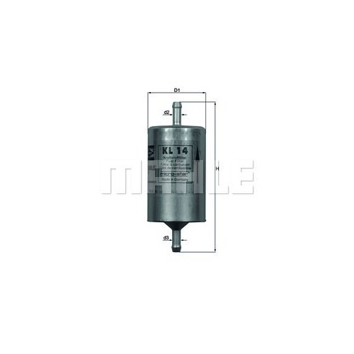 Kraftstofffilter KNECHT KL 14 für AUDI CITROËN FIAT FORD GMC ISUZU ...