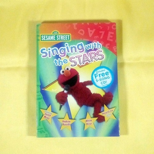 DVD - Sesame Street: Singing with the Stars - Elmo, Mraz, Bocelli, Keys ...