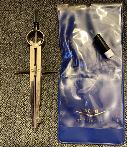 Vintage TACRO GERMANY Speed Bow Compass # 3602 | eBay