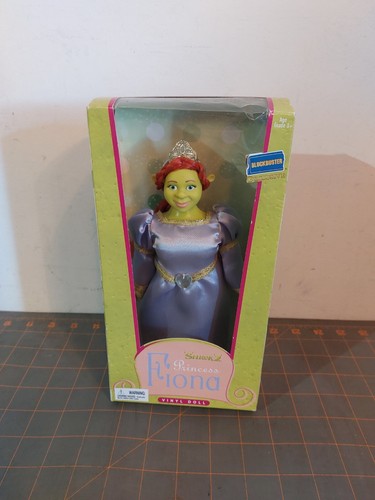 Shrek 2 - 2004 8" Vinyl Fiona Princess Doll BlockBuster Exclusive NEW ...