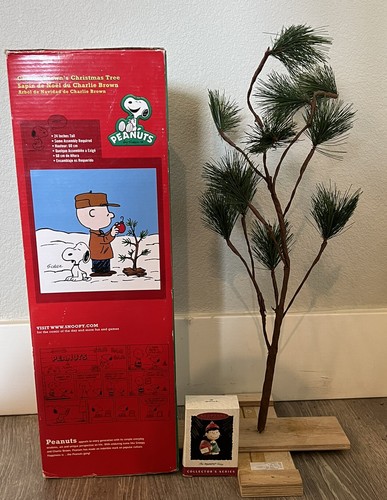 Charlie Brown Christmas Tree and Holiday Hallmark Peanuts Lucy Keepsake ...