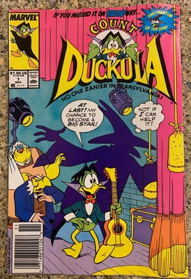 Marvel Comics: Count Duckula (1989), Issue 7, F/VF | eBay