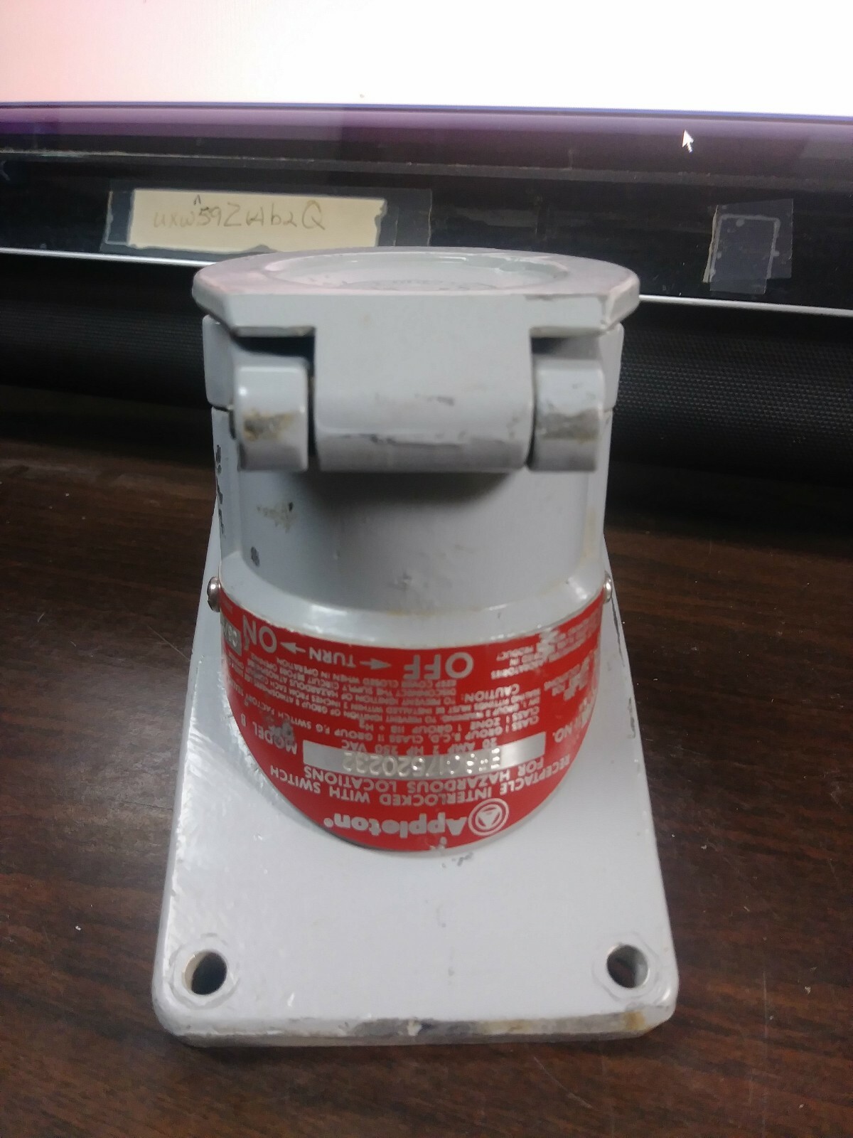 APPLETON EFSC17520232 SEALED RECEPTACLE EXPLOSION-PROOF PRE-OWNED GOOD ...