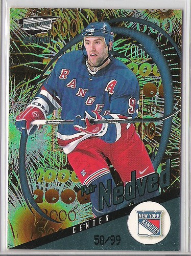 1999-00 REVOLUTION PETR NEDVED SHADOW SERIES /99 PACIFIC 99 RANGERS | eBay
