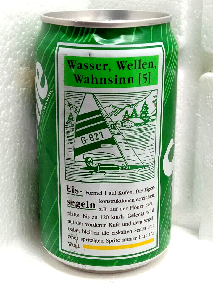 Vintage 1994 Sprite Soda Can 330ml – Empty Collectible Breweriana, Top ...