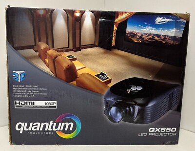 Quantum QX550 1080p LED HDMI LED Projector | eBay