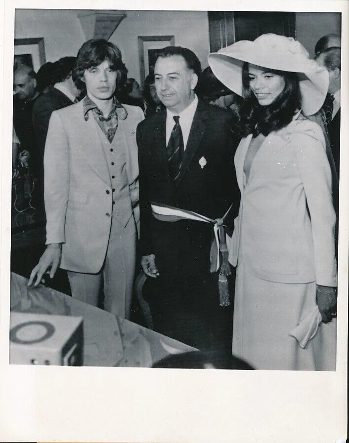 Bianca Jagger Wedding Hat