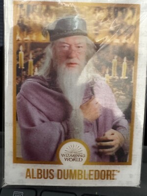 Harry Potter Chocolate Frog Cards Wizarding World 3D Lenticular Albus ...