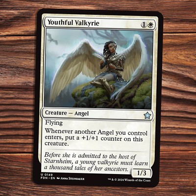 Youthful Valkyrie - Near Mint - Foundations - Magic the Gathering | eBay