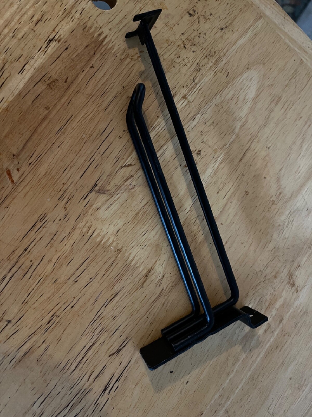 5" Black reatil slat wall scanner hooks Box of 24 hooks | eBay