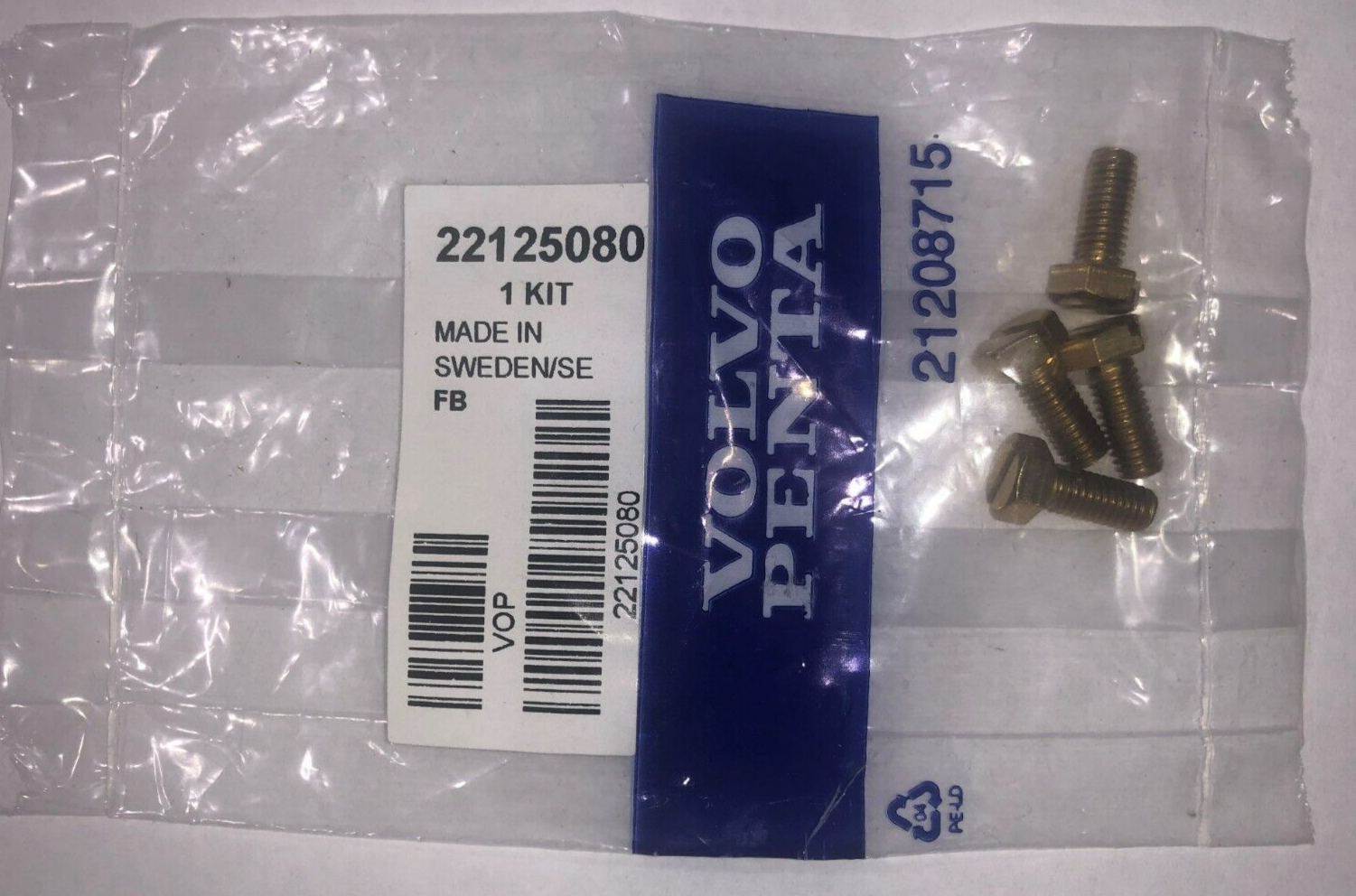 Volvo+Penta+Genuine+Original+OEM+Screw+Kit+22125080 for sale online | eBay