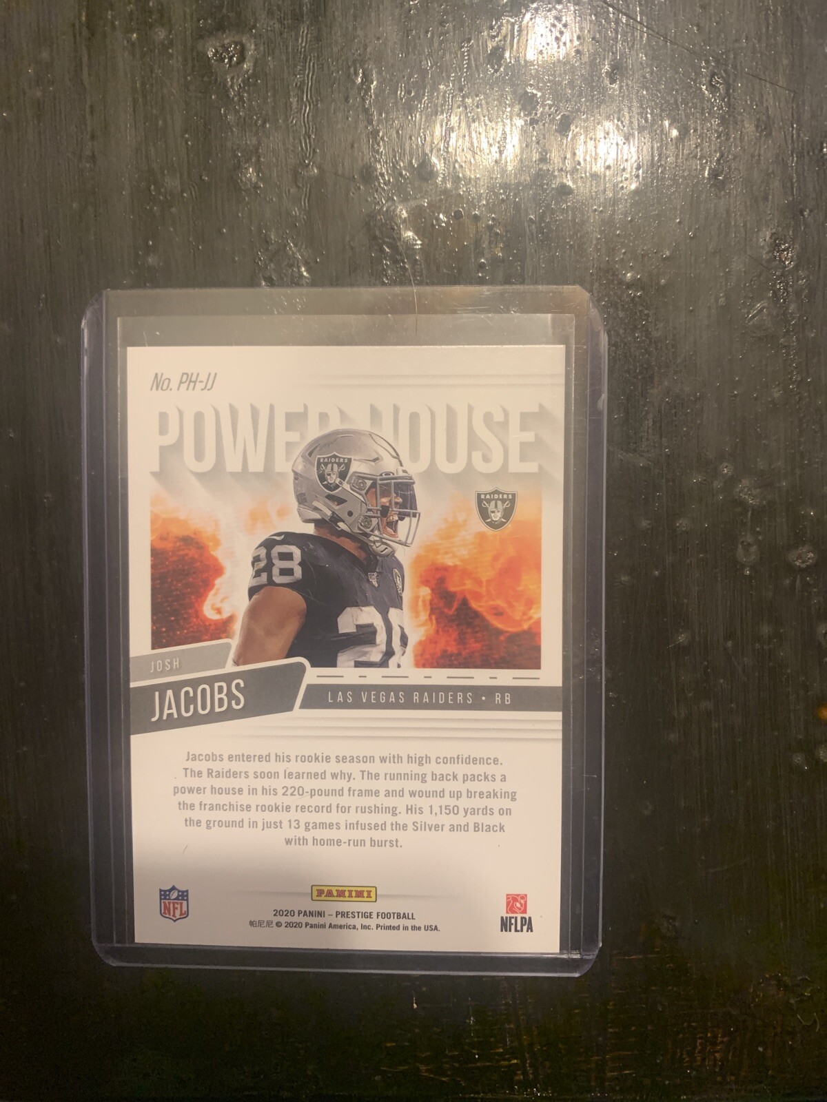 2020 Prestige Josh Jacobs Powerhouse | eBay