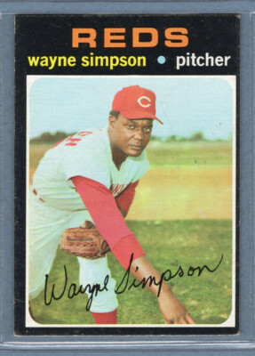 1971 Topps #339 Wayne Simpson EX SB1 | eBay