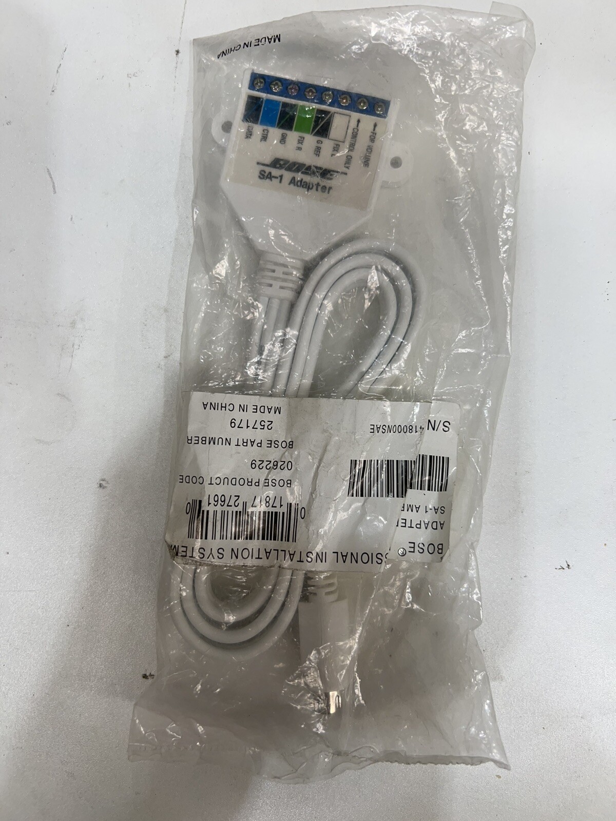 Bose bare wire adapter for SA-1 Amplifier 026229 257179 | eBay